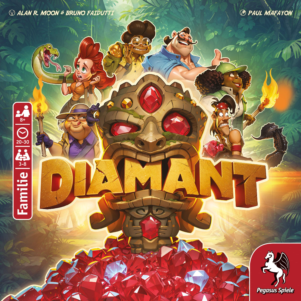 Diamant - Der Push-Your-Luck Klassiker in der Neuauflage